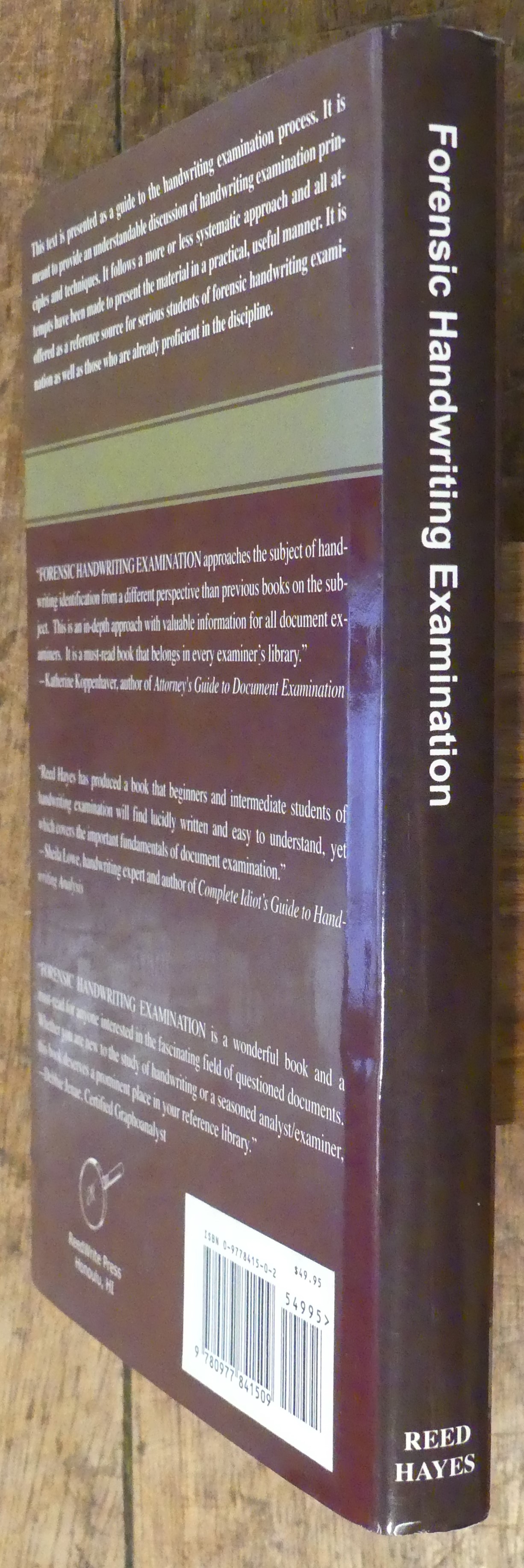 Forensic Handwriting Examination A Definitive Guide