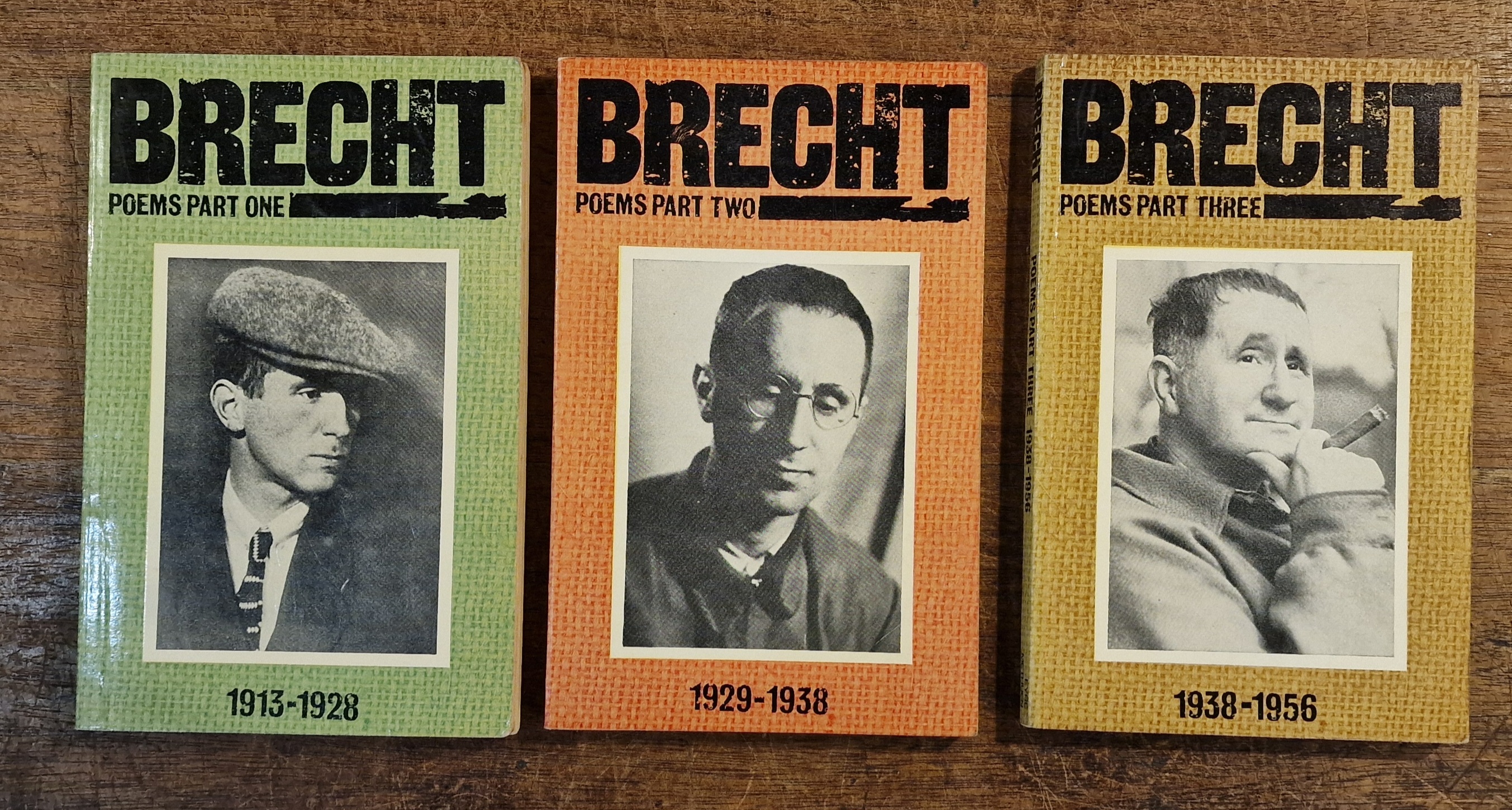 Bertolt Brecht : Plays, Poetry and Prose. 3 Volume Set